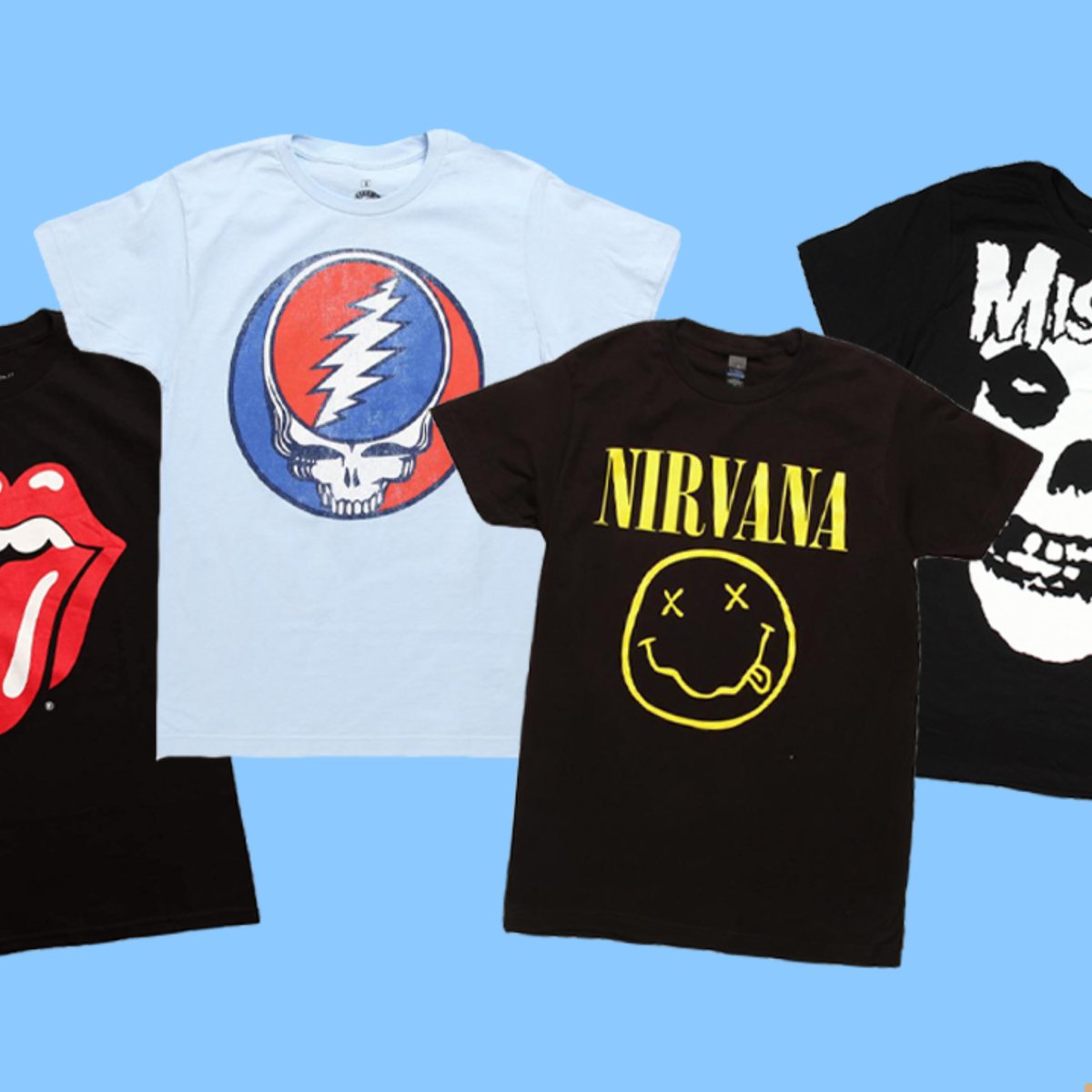 Band T-Shirts, Band Tee's, Rock & Roll Shirts