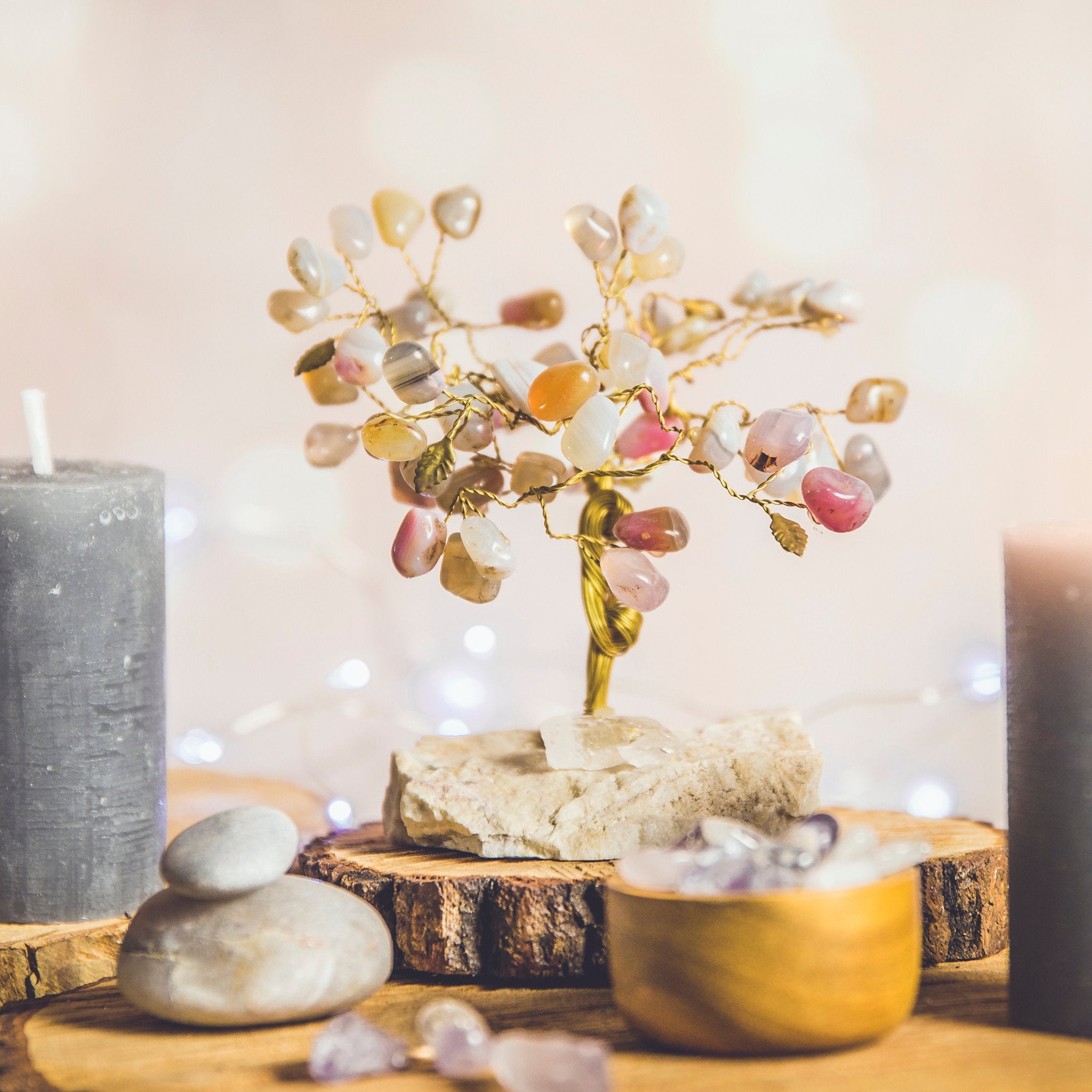 Crystal Trees: Handmade with Natural Gemstones