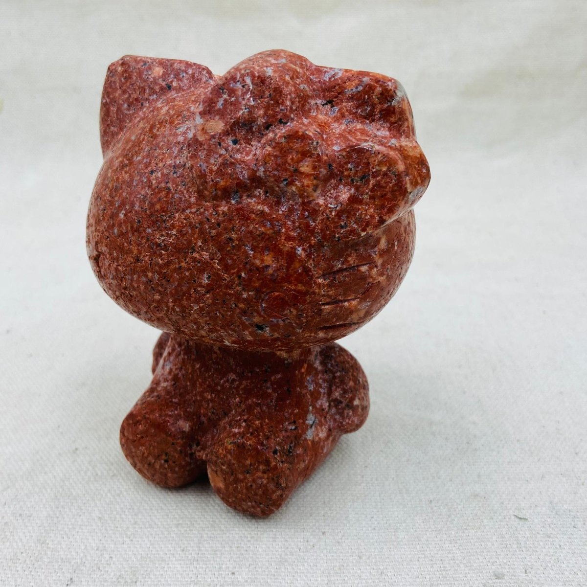 Hello Kitty Jasper Carving | East Meets West USA