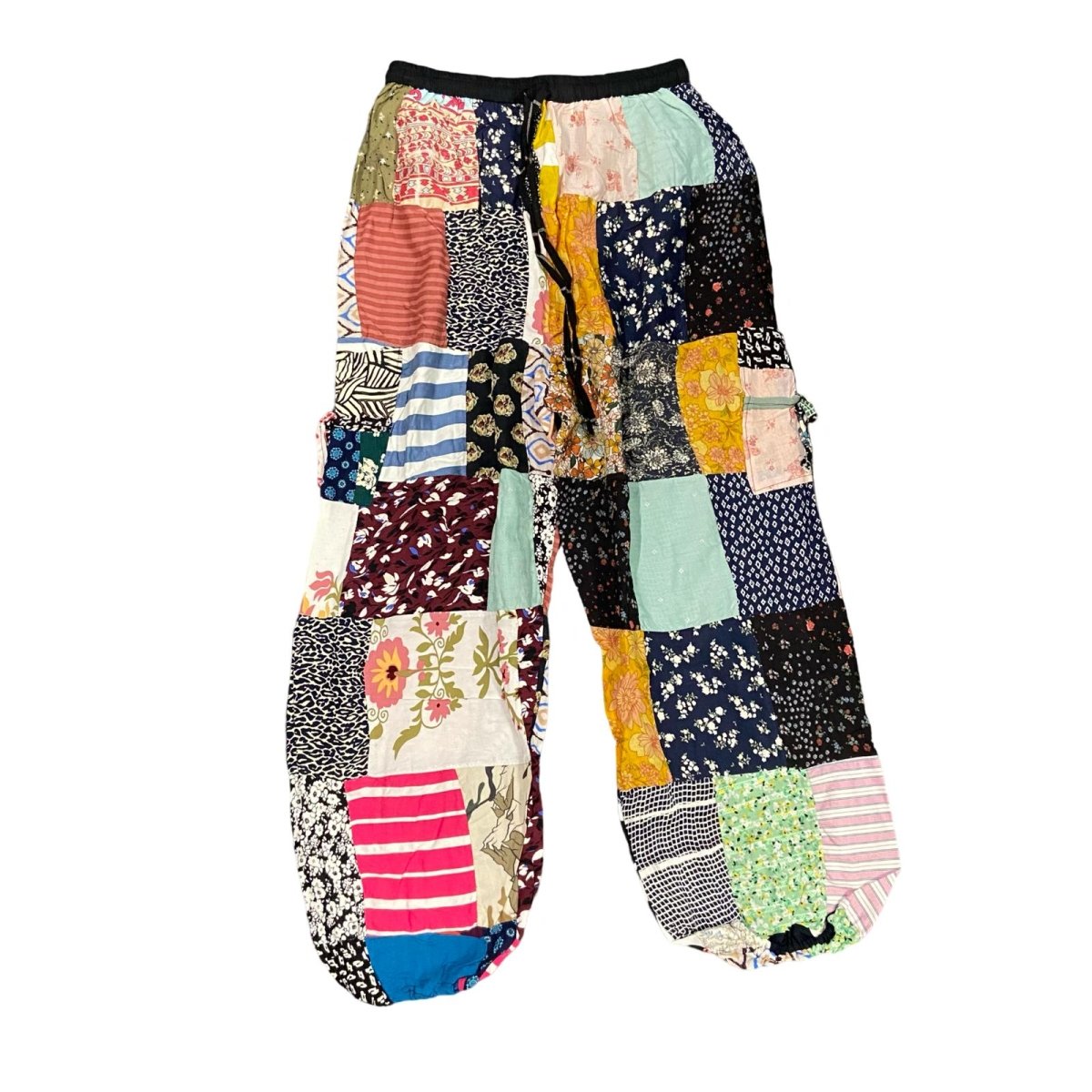 Patchwork Jogger Pants