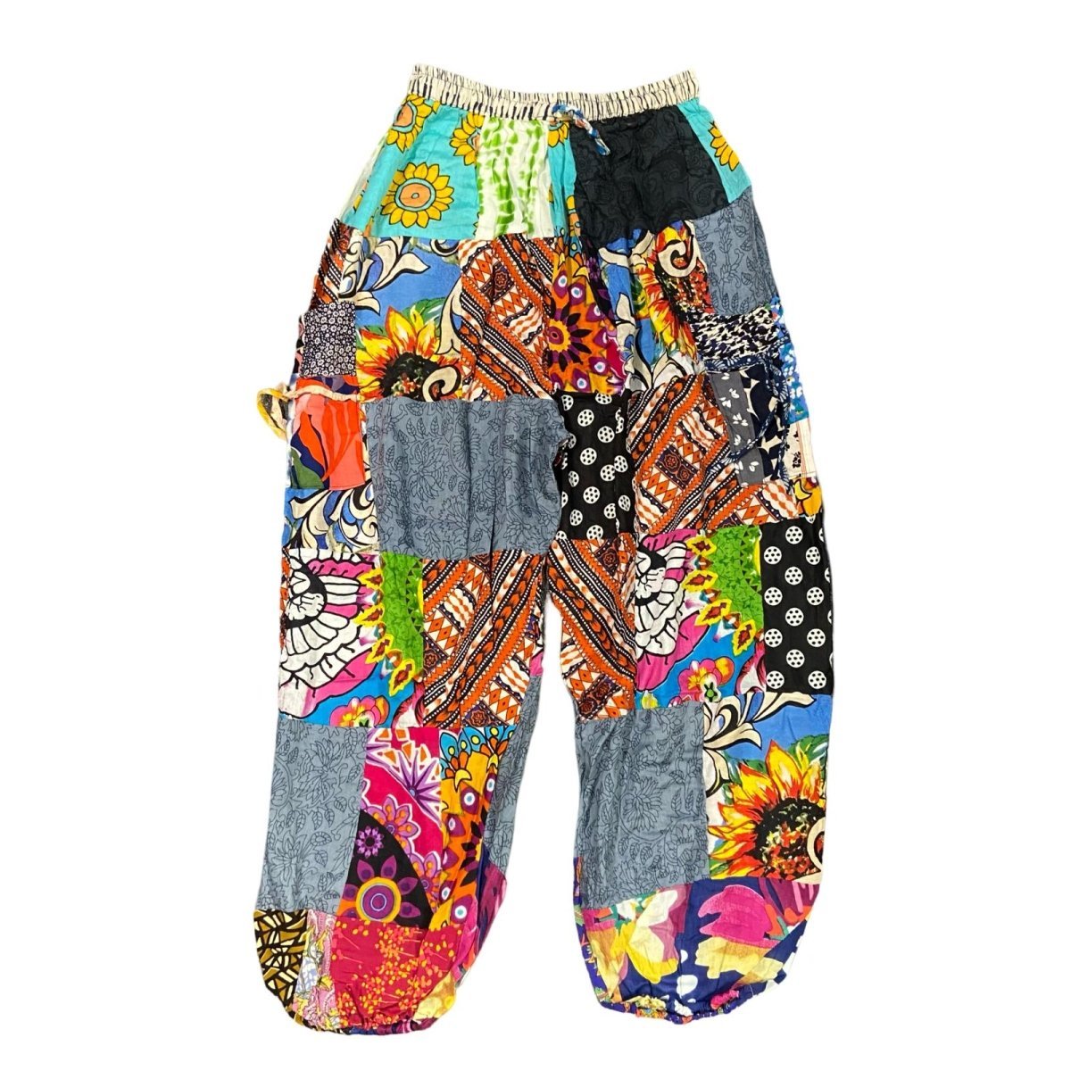 Patchwork Jogger Pants
