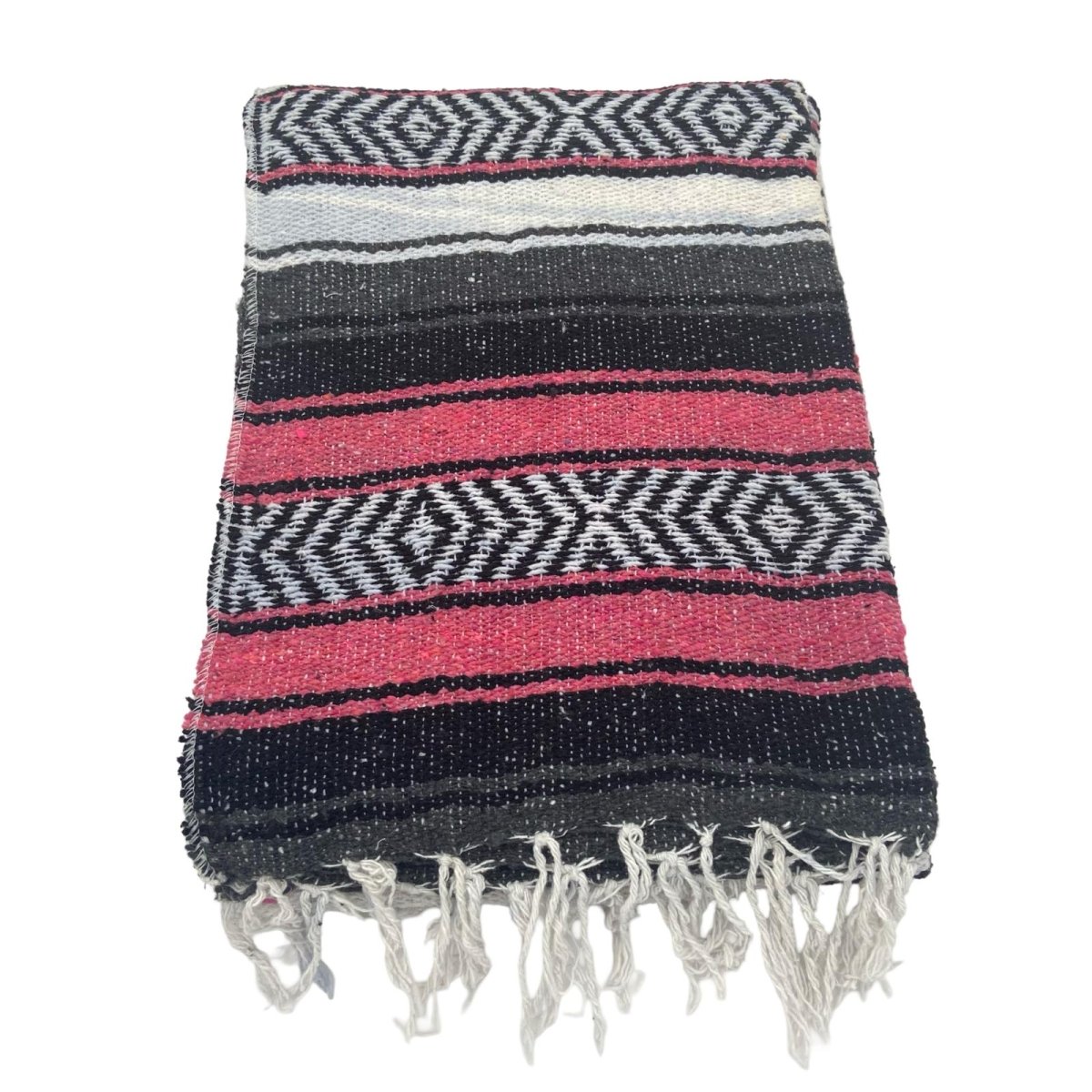 Pink & Black Baja Blanket