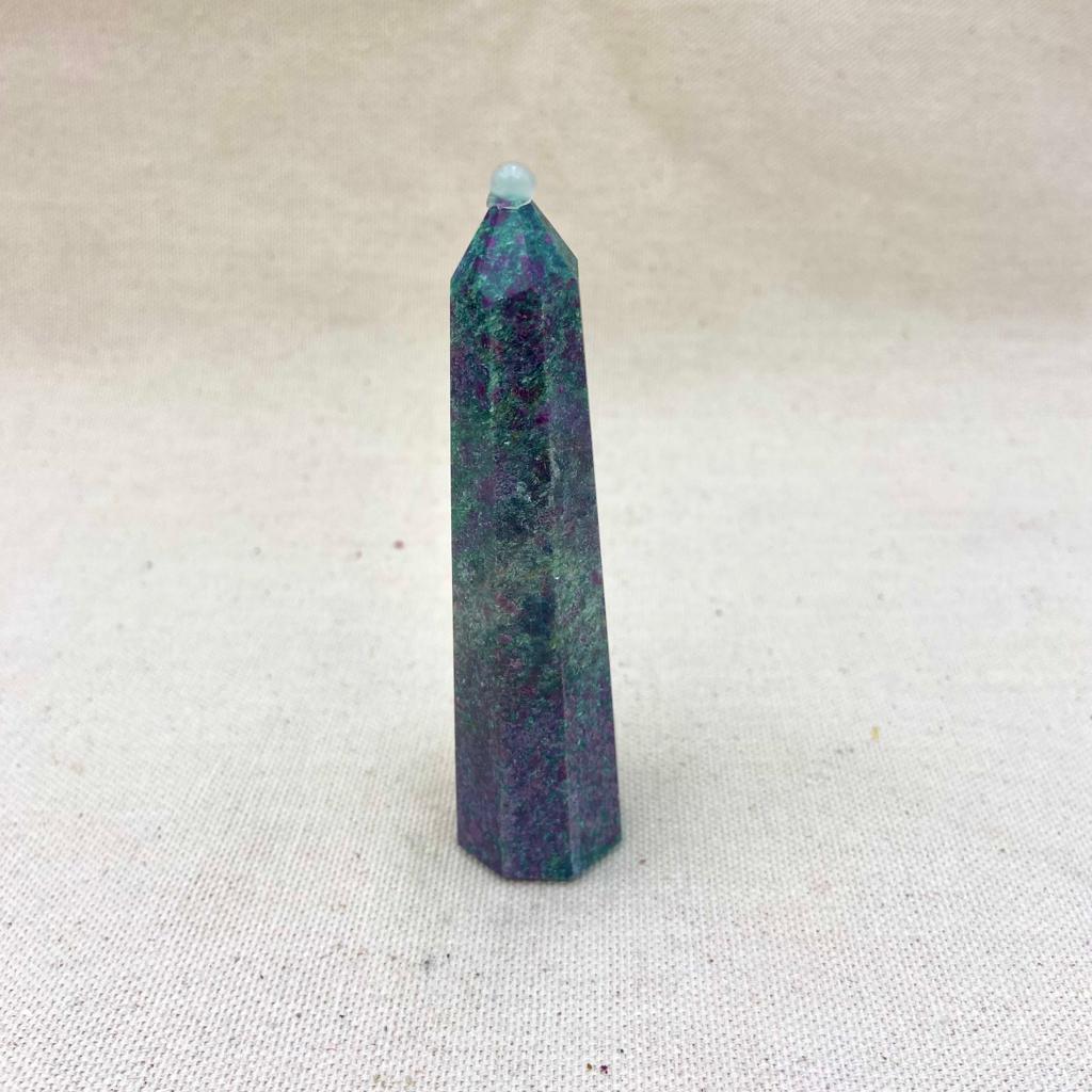 Ruby Fuchsite Obelisk | East Meets West USA