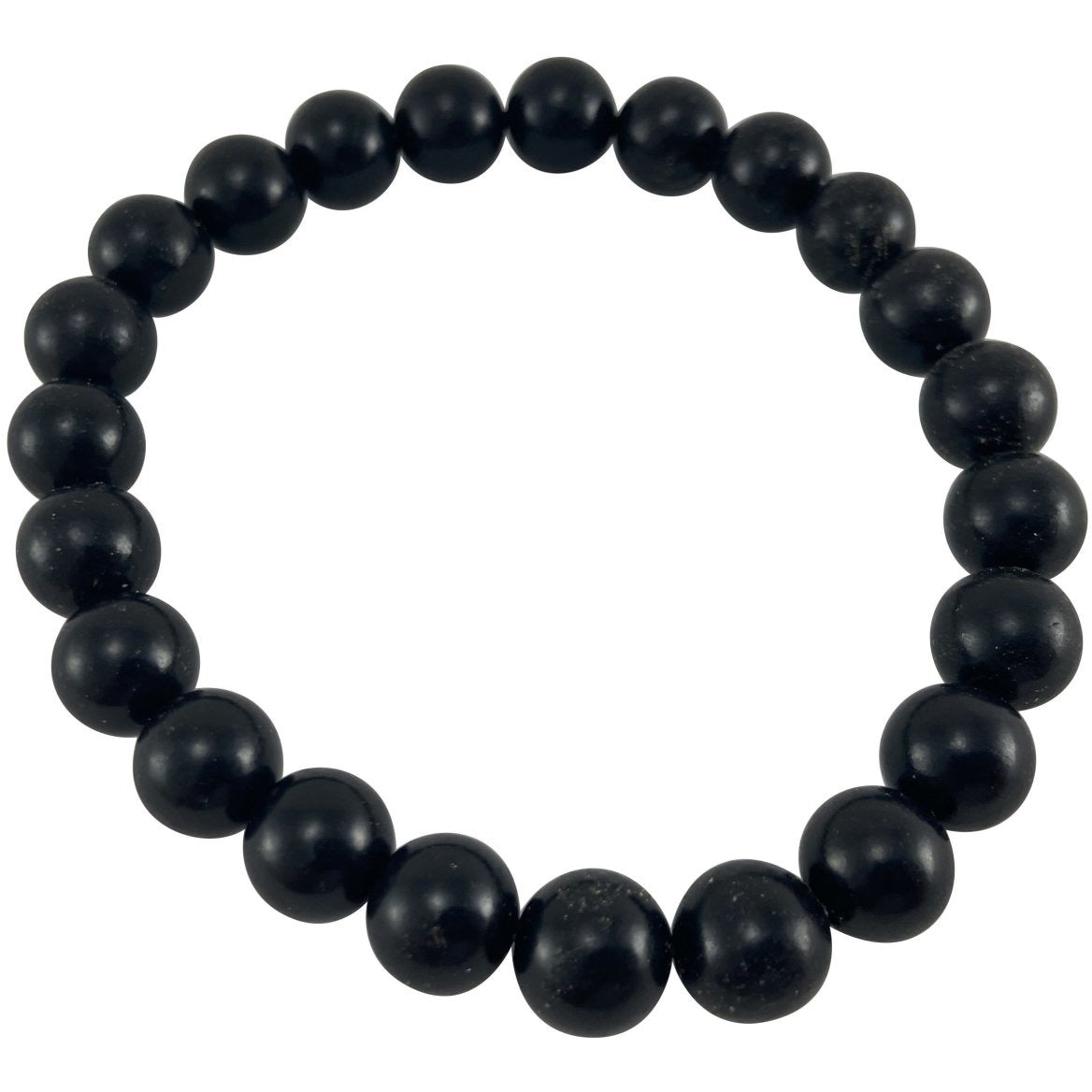 8MM Jet Bracelet for Grounding