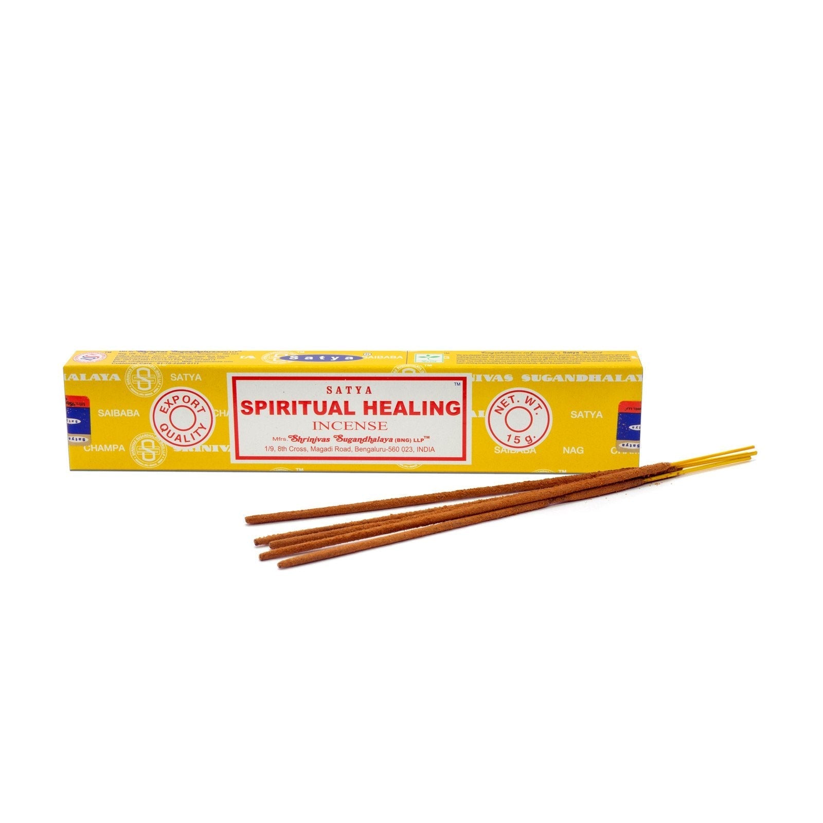 Satya 15g Spiritual Healing Incense Sticks | East Meets West USA