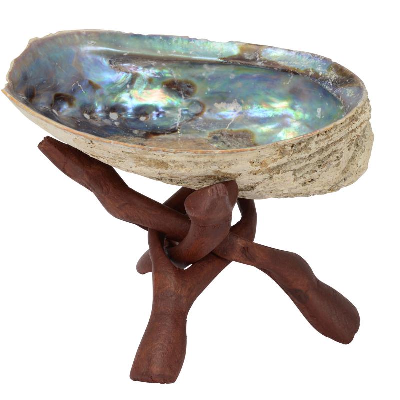 Wood Stand for Abalone Shell | East Meets West USA